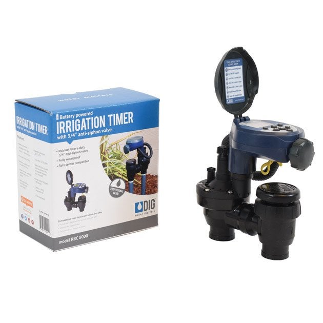 Dig - RBC-8000 Single Station Battery Operated Timer with 3/4″ Anti ...