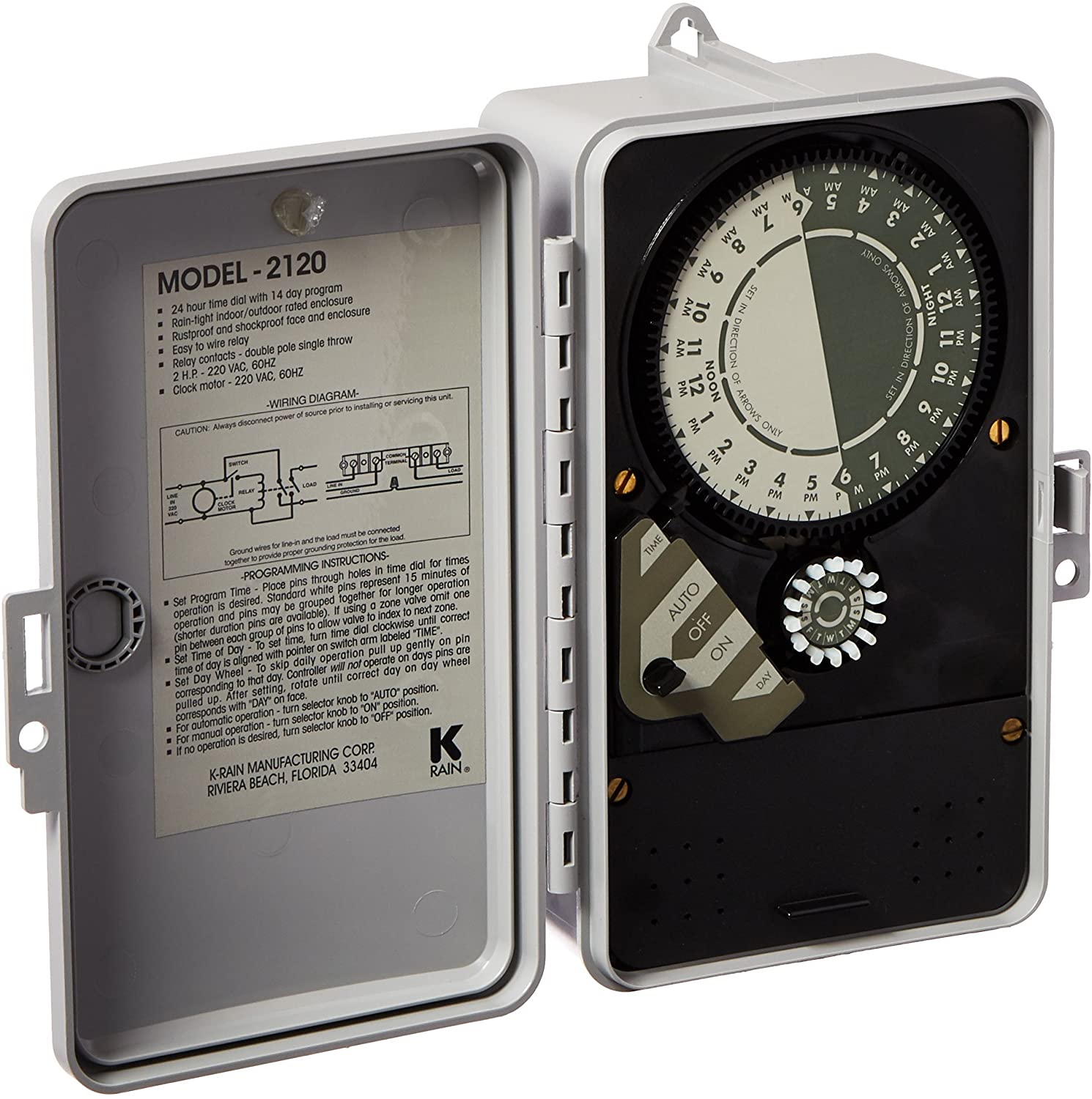 K-Rain® - 2000 Series Single Station Controller | La Noria Irrigation ...