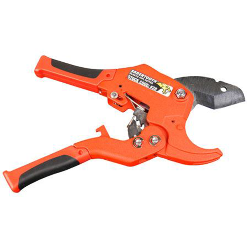 Whitlam - 1 ¼" PLUMB-PRO® SABERTOOTH™ Plastic Pipe Ratchet Cutter | La ...